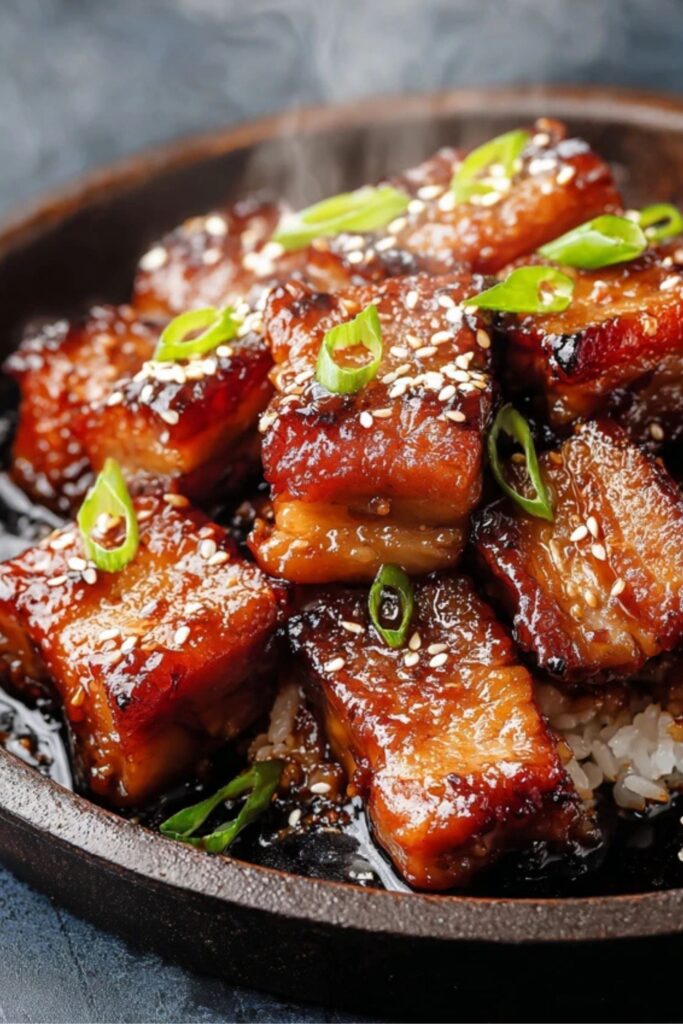 Korean Pork Belly with Sweet Soy Glaze – 5-Star Glaze That Wins Hearts